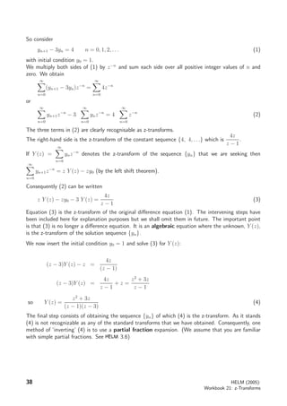 21 3 ztransform | PDF