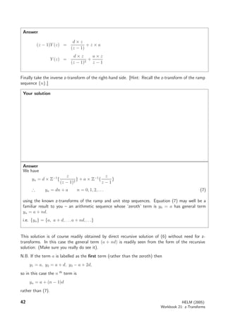 21 3 ztransform | PDF