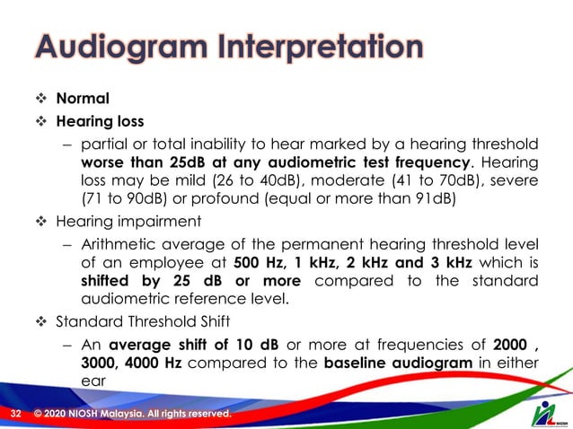 Audiometric Testing and Analysis Occupational Health Disease | PDF