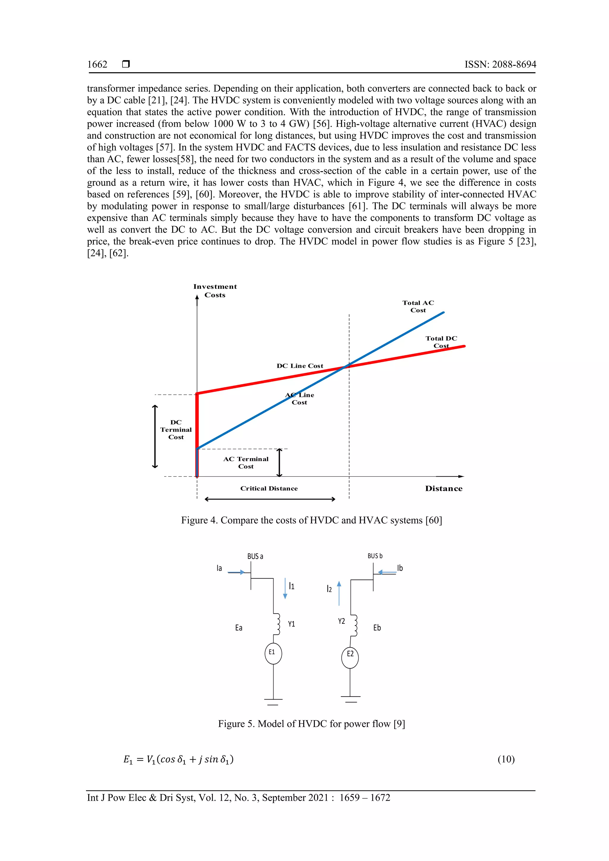 Modeling of static var compensator-high voltage direct current to provide power and improve ...