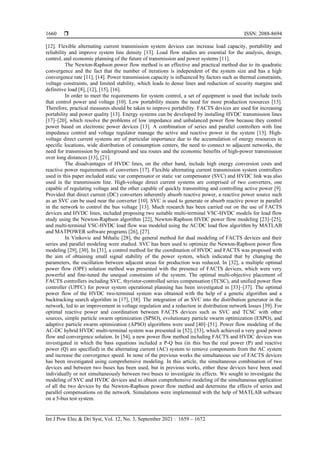 Modeling of static var compensator-high voltage direct current to ...
