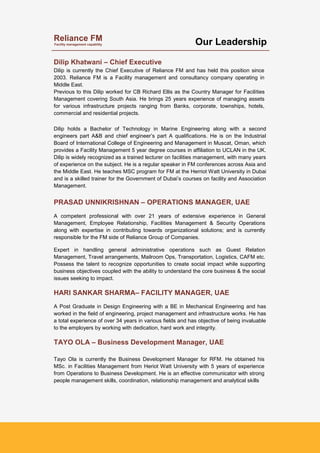 RelianceFMProfile | PDF