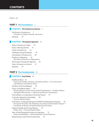 (Original PDF) Foodservice Management: Principles and Practices 13th ...