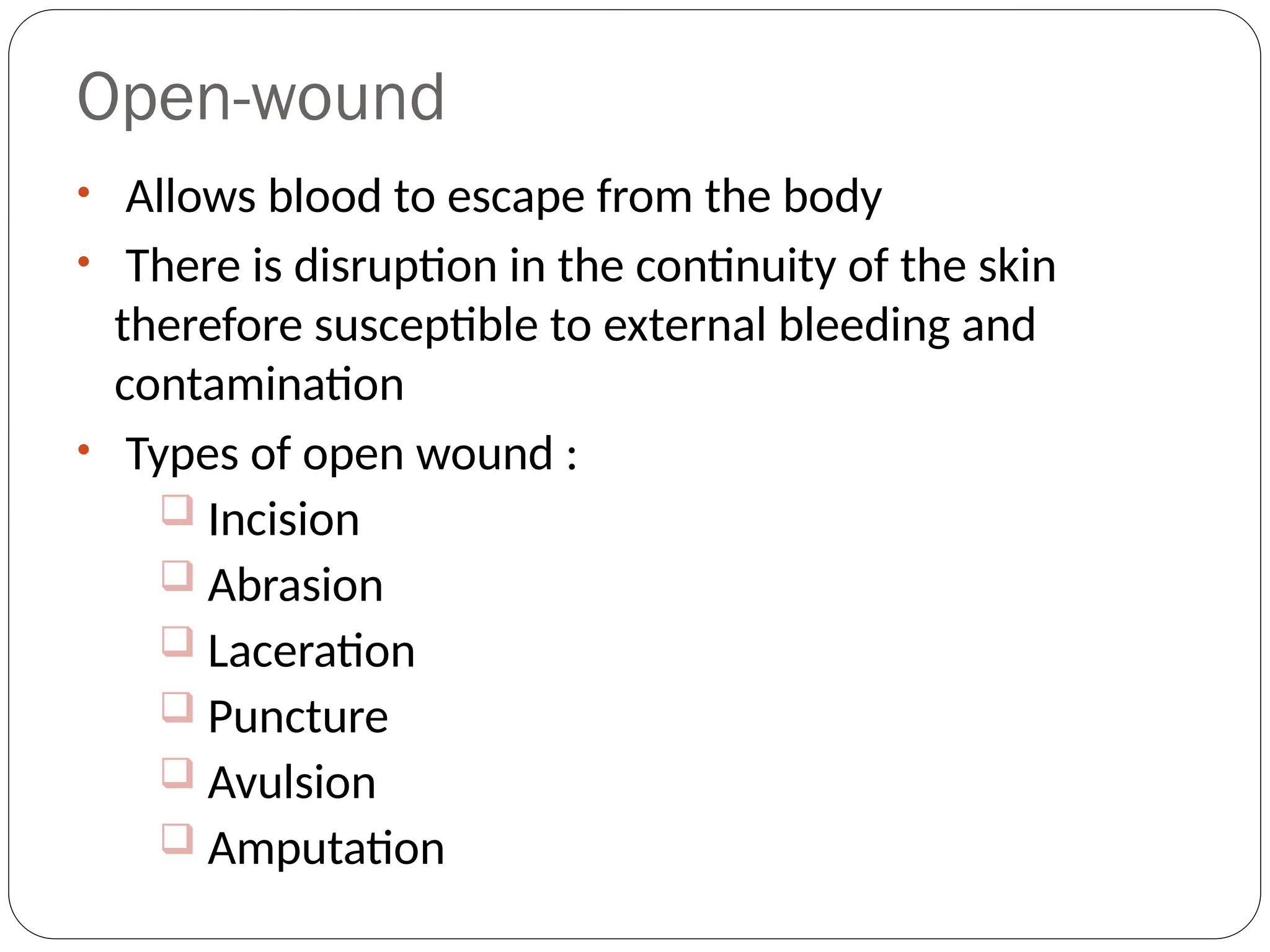 213095393-Types-of-Wounds for orthopedicand TraumaMedicinestudents.ppt