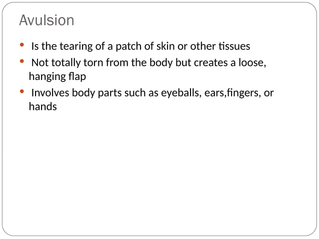 213095393-Types-of-Wounds for orthopedicand TraumaMedicinestudents.ppt