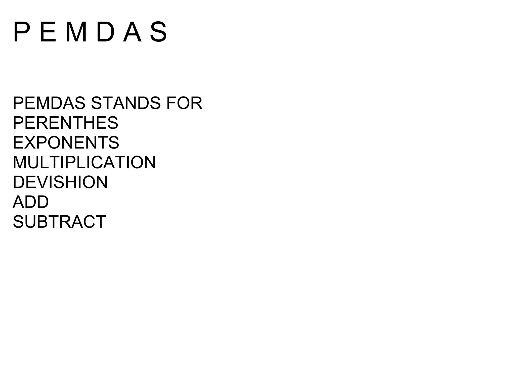 Order of Operations | PPT