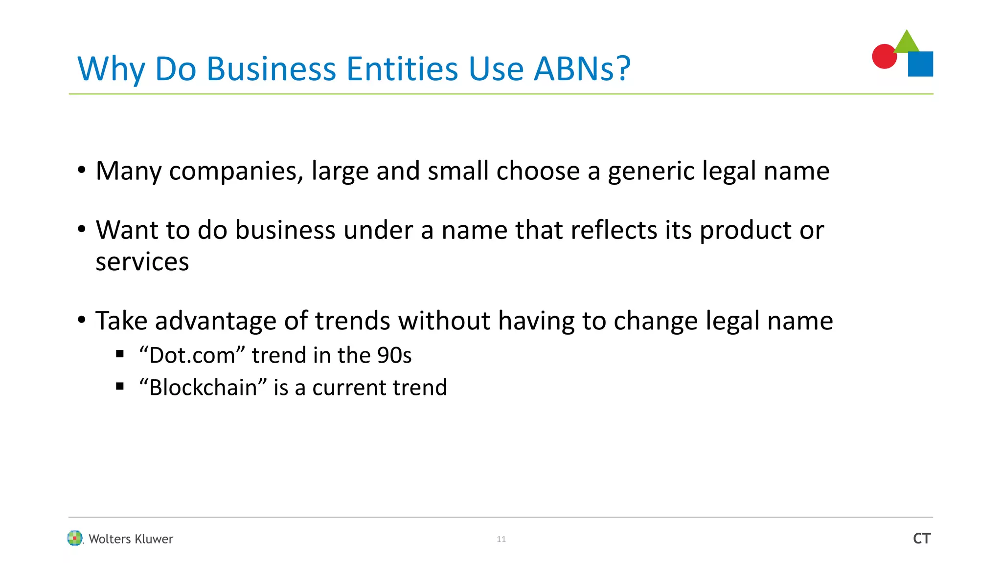 Assumed Business Names - What Every Business Lawyer Should Know | PPTX