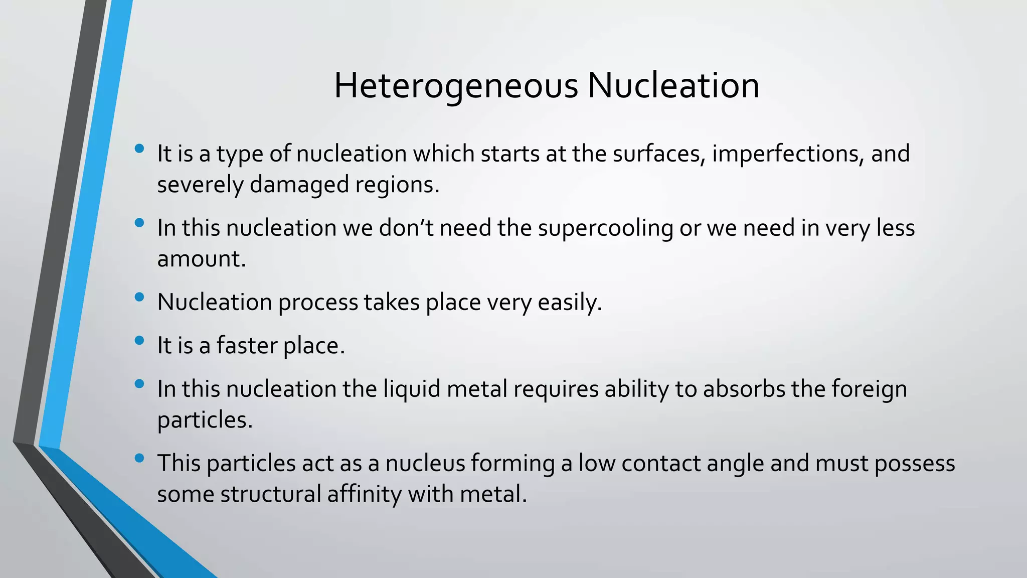 nucleation and methods to control grain structure | PPTX