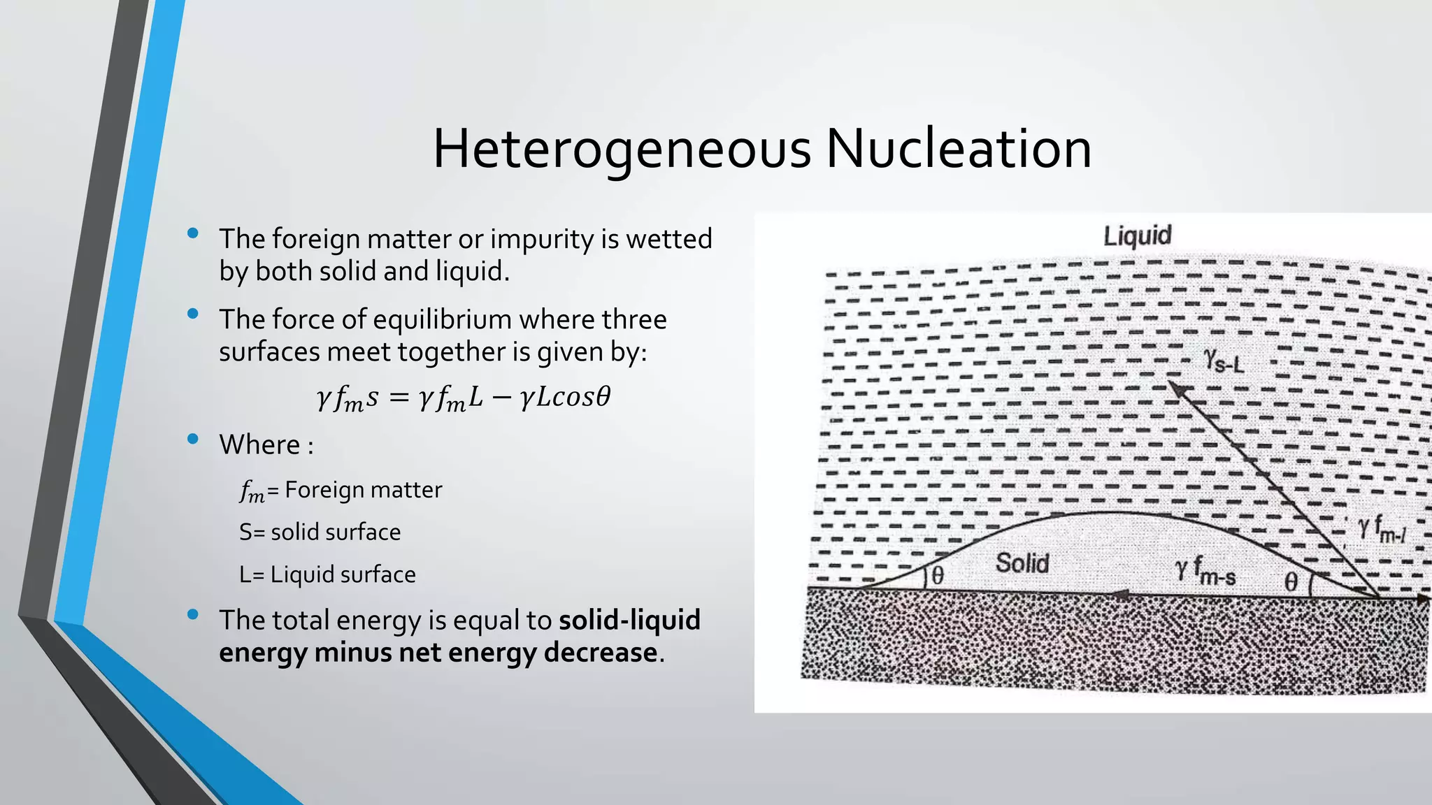nucleation and methods to control grain structure | PPTX