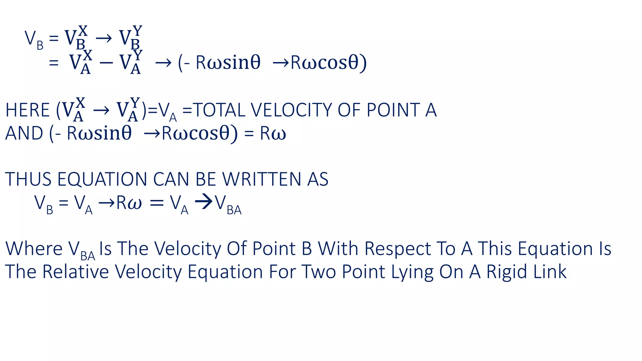 Relative velocities | PPTX