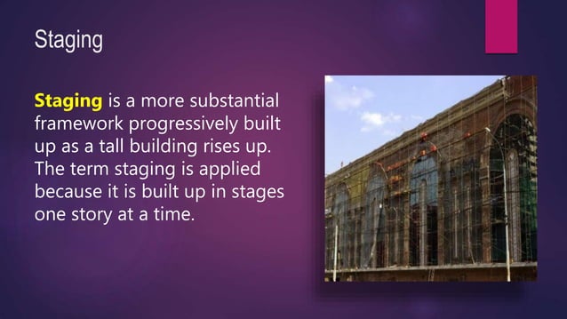 213264208-forms-scaffolding-and-staging.ppsx | Woodworking | Arts and Crafts