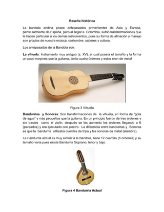 Bandola típica Colombiana | PDF