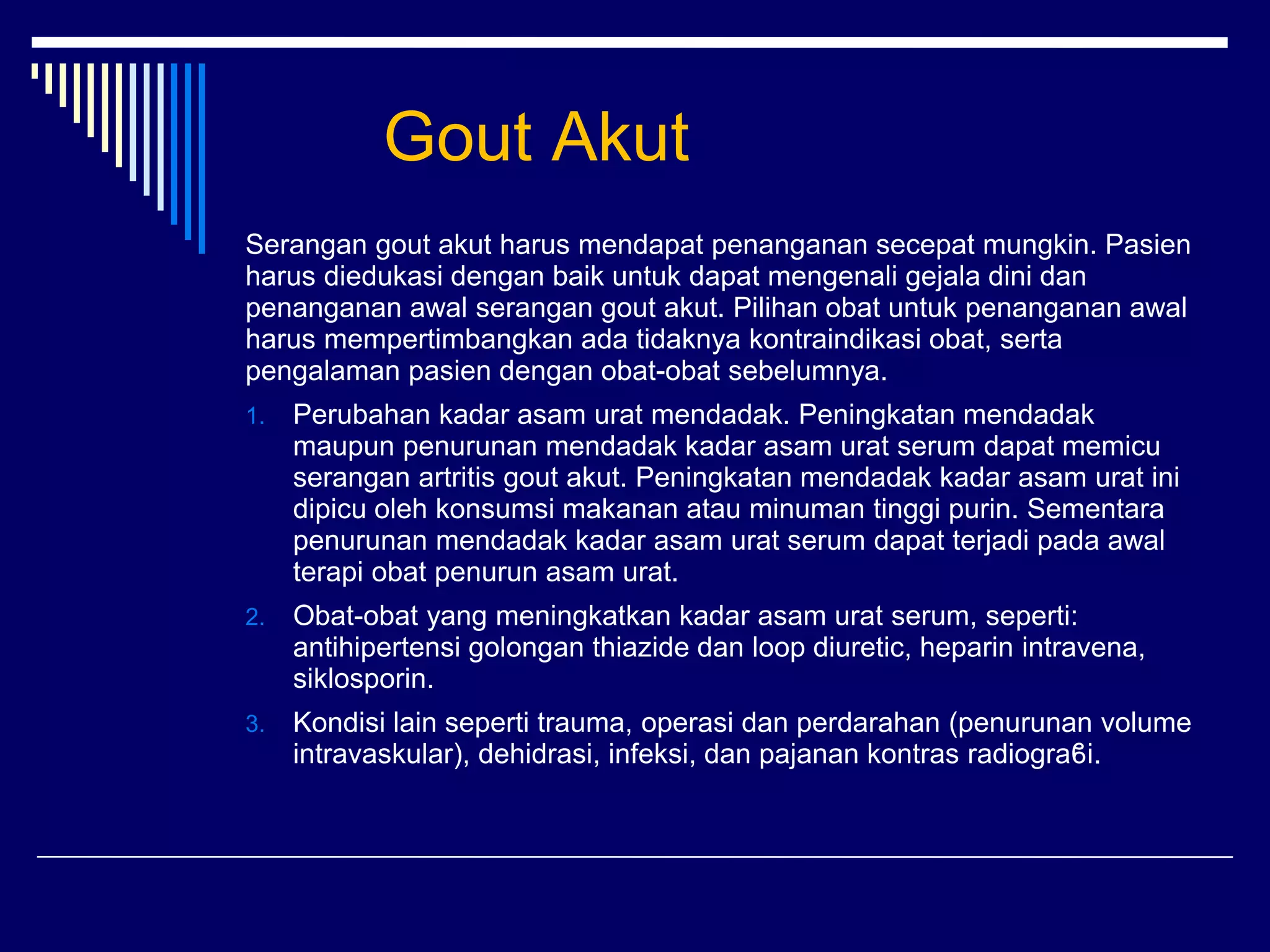 Yoga setiawan Tugas GOUT (hiperurisemia).ppt