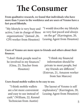 Venmo Final Presentation Book | PDF | Business | Business and Finance