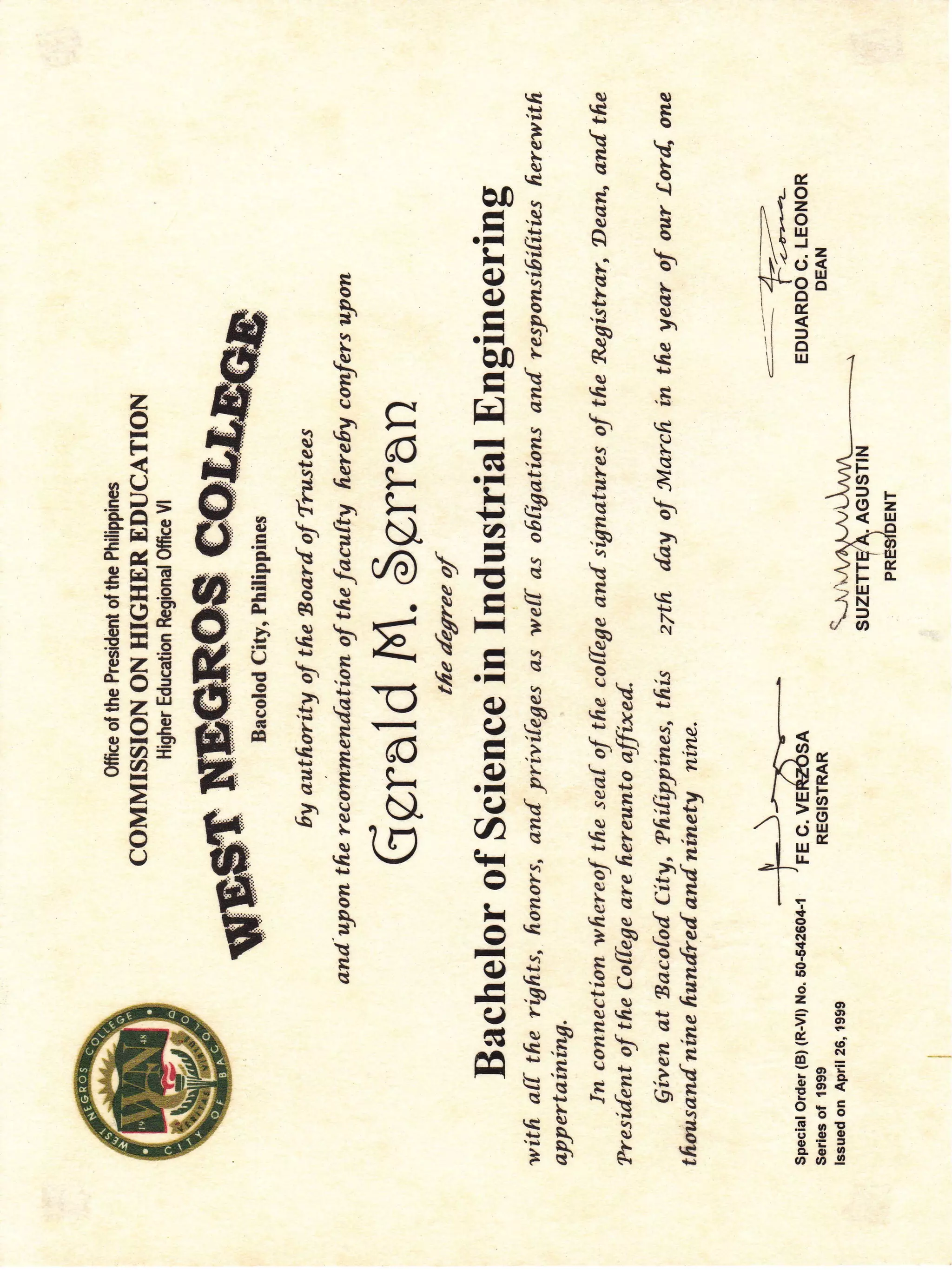 BSIE Diploma | PDF