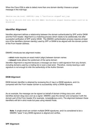 213946 dmarc-architecture-identifier-alignmen | PDF | Email | Internet