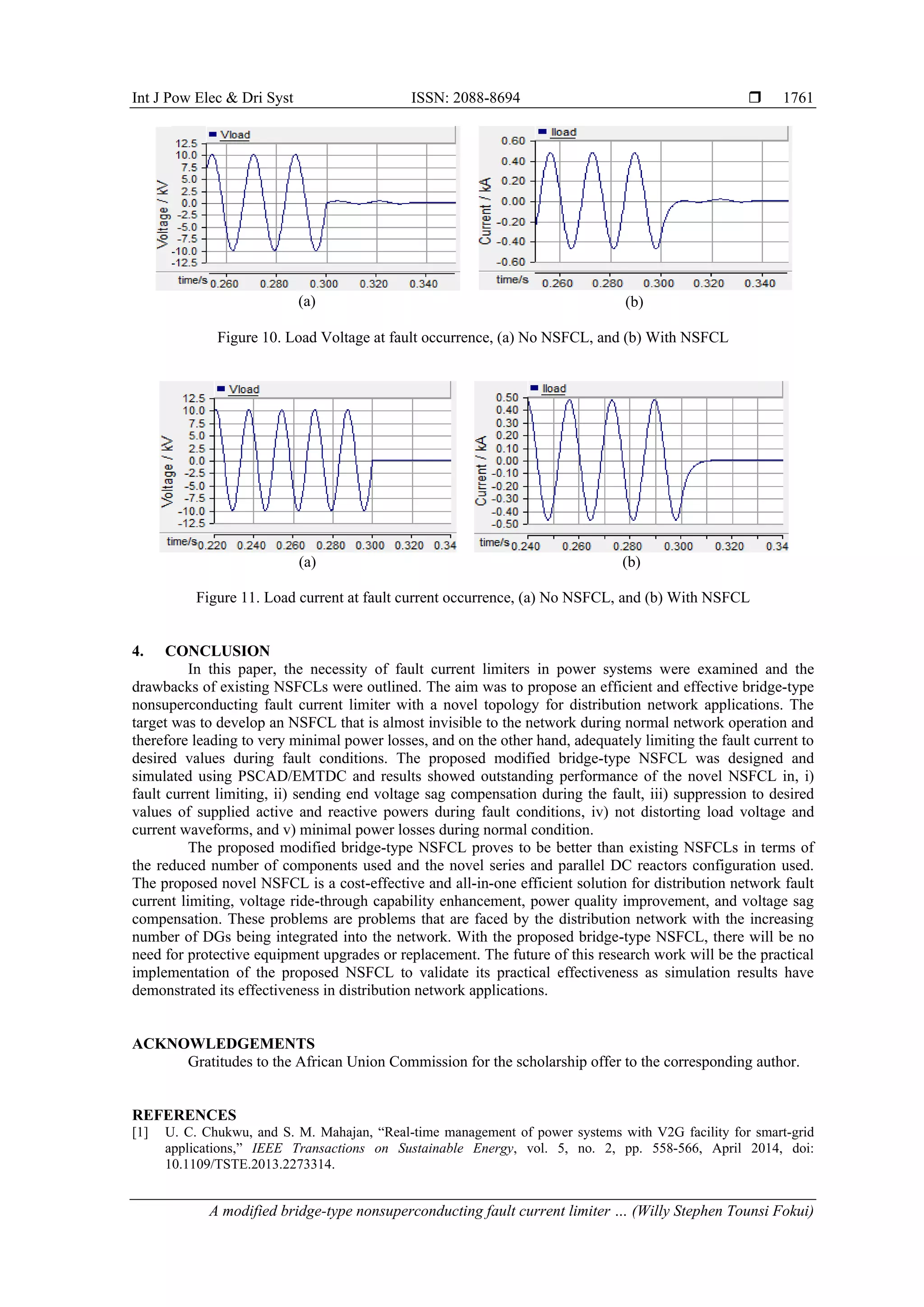 A Modified Bridge Type Nonsuperconducting Fault Current Limiter For