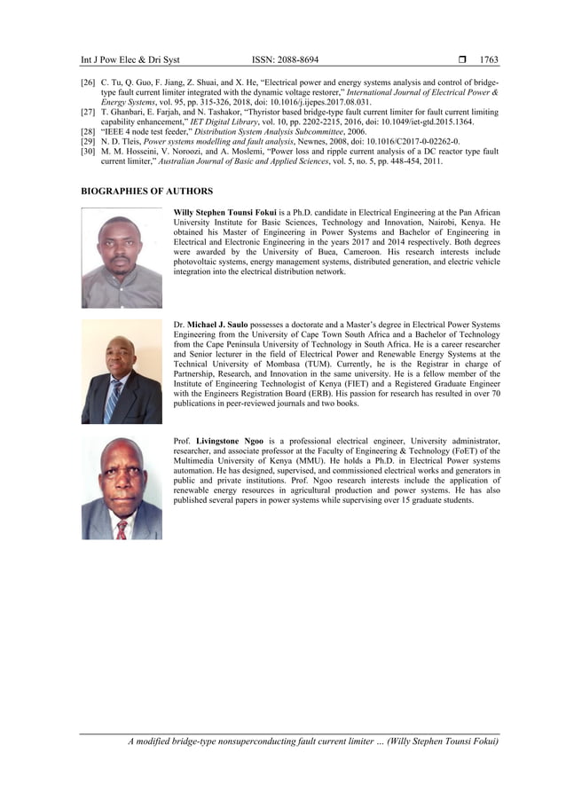 A modified bridge-type nonsuperconducting fault current limiter for ...