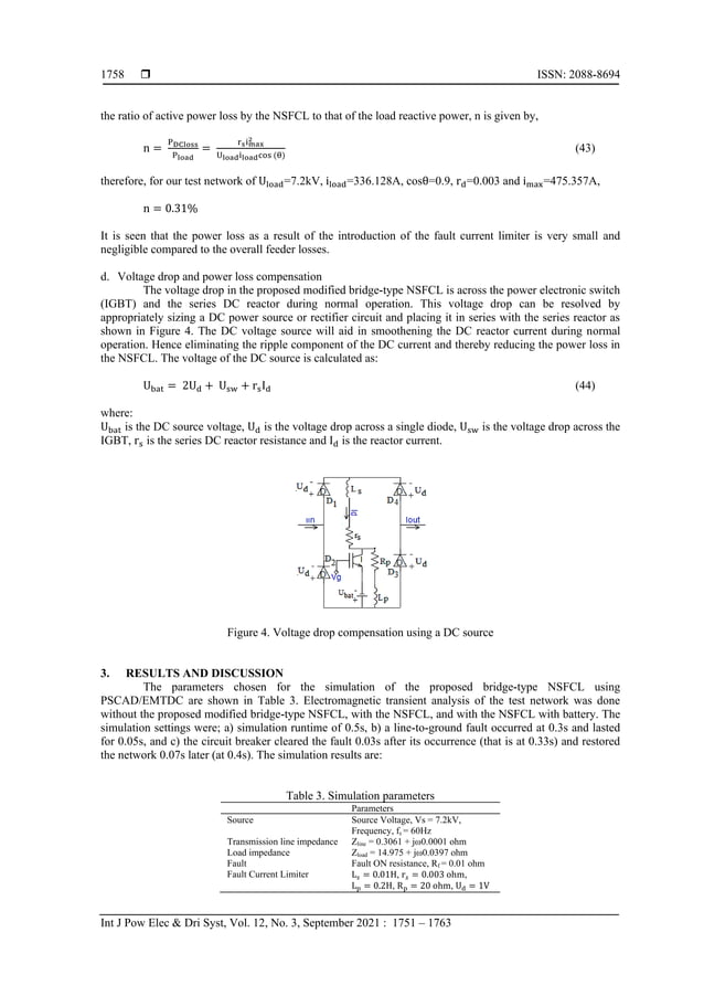 A Modified Bridge Type Nonsuperconducting Fault Current Limiter For