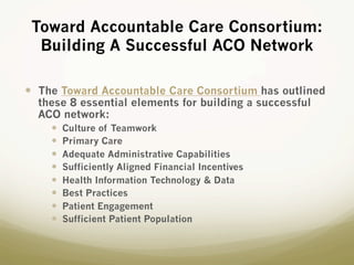 ACO Powerpoint for Dr. Cullins | PPT