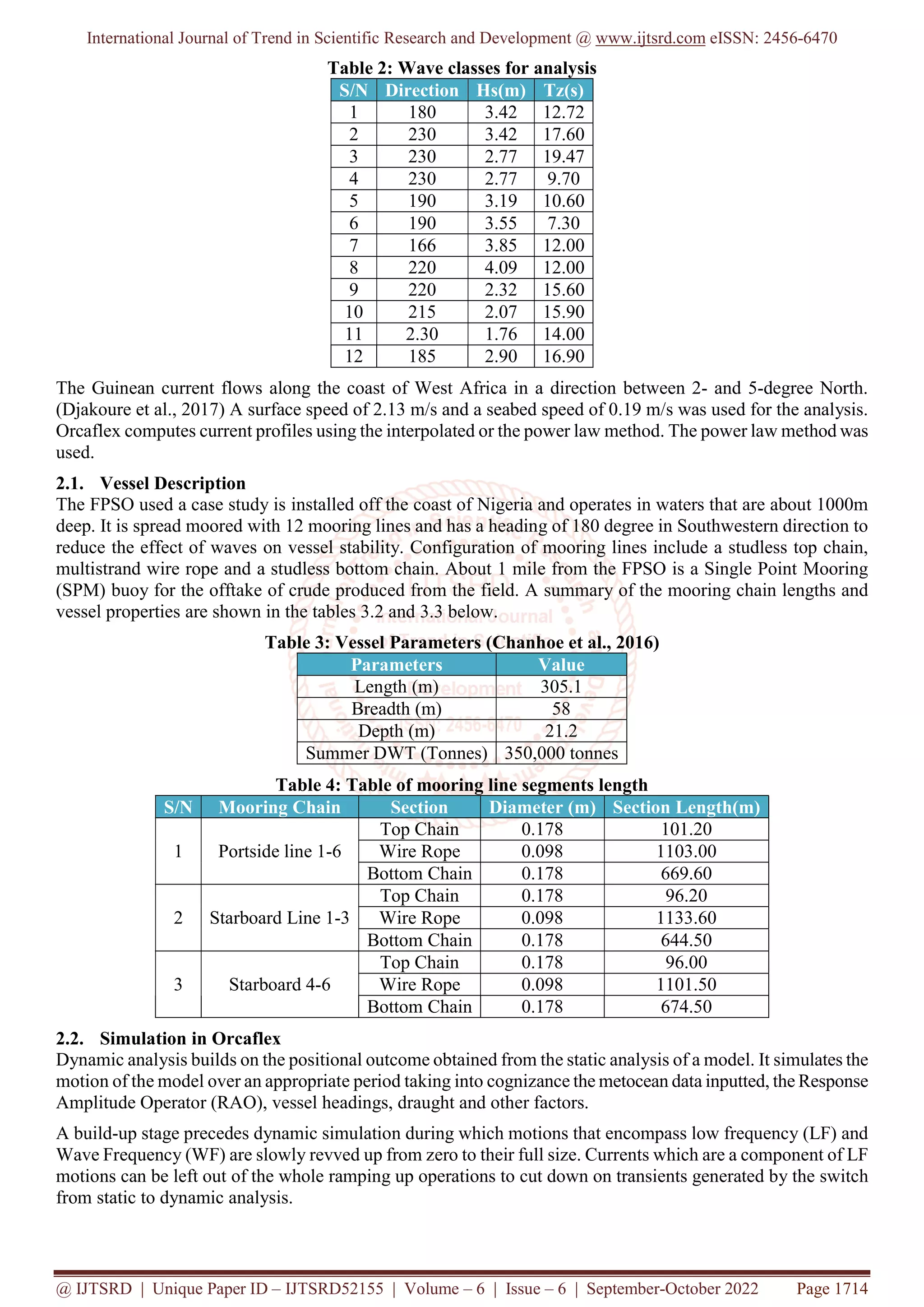 Assessment of Fatigue Failure in FPSO Mooring Systems | PDF