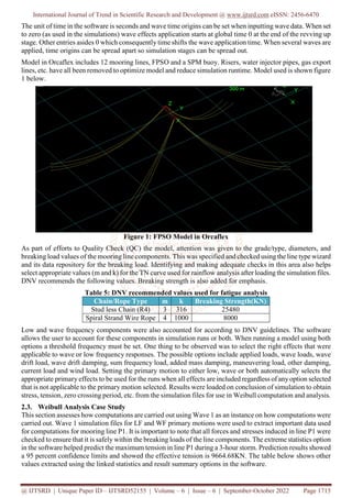 Assessment of Fatigue Failure in FPSO Mooring Systems | PDF