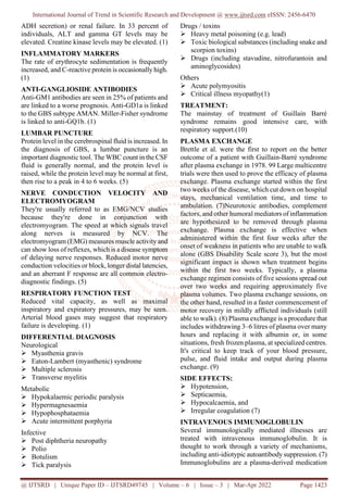 Guillain Barre Syndrome A Review | PDF | Brain and Nervous System Disorders | Diseases and ...