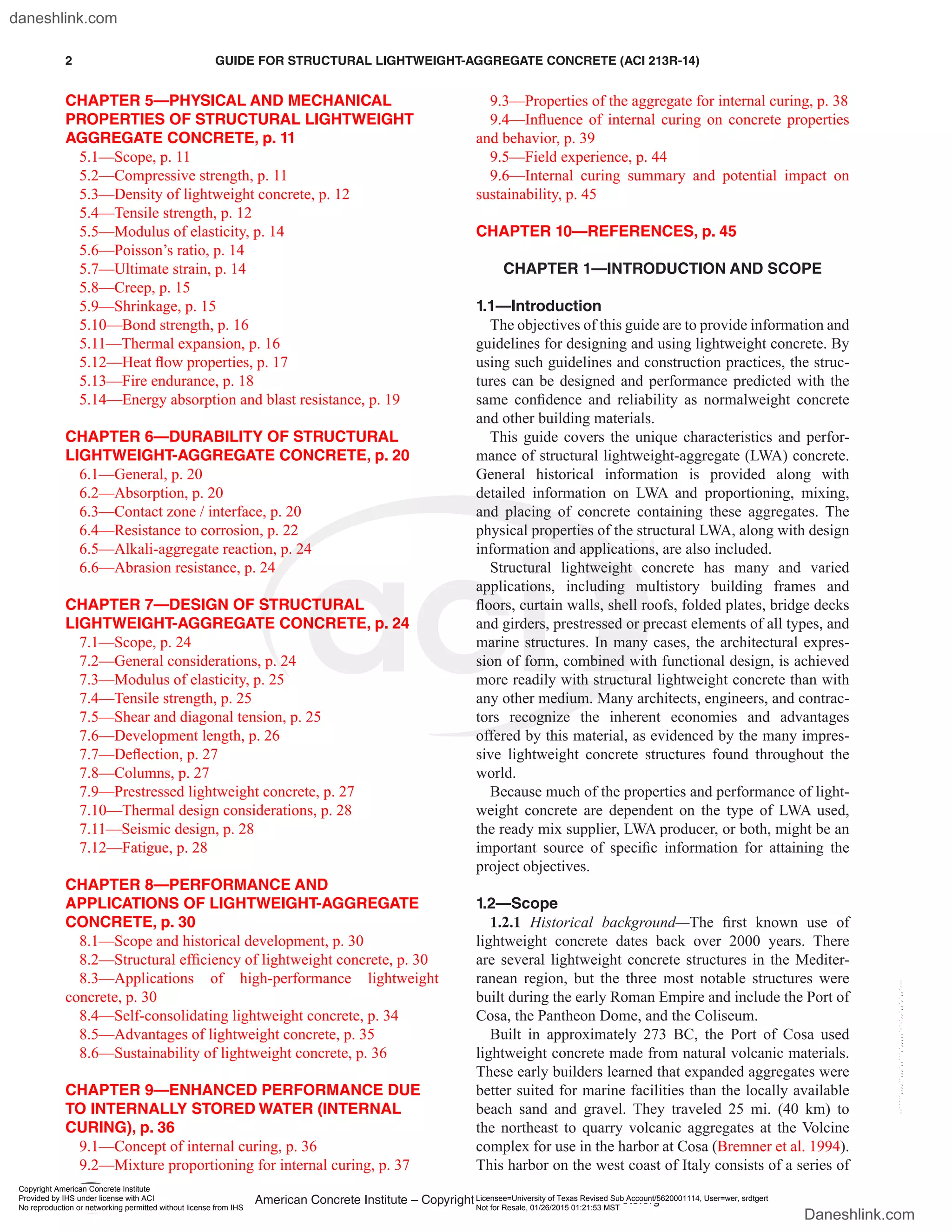 213r 14-guide-for-structural-lightweight-aggregate-concrete | PDF