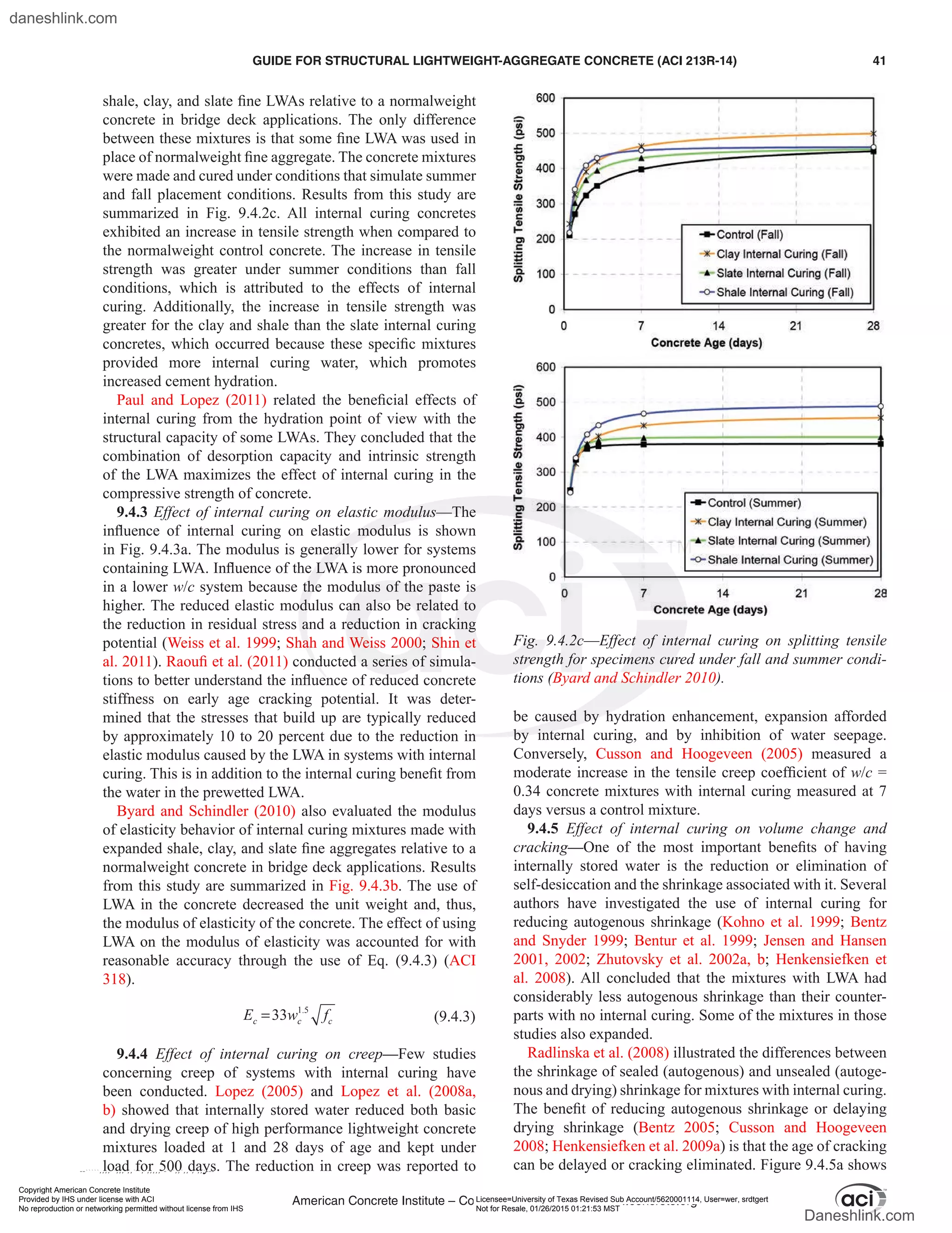 213r 14-guide-for-structural-lightweight-aggregate-concrete | PDF