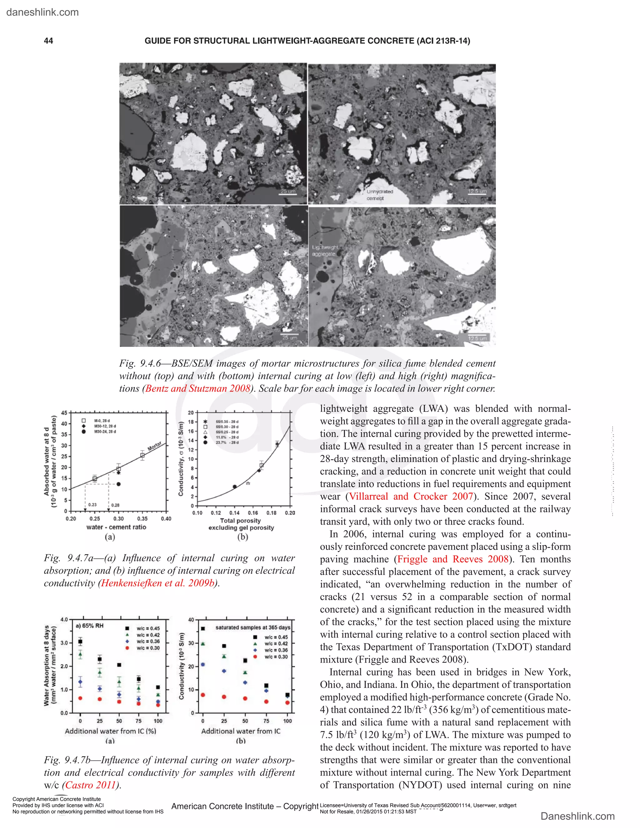 213r 14-guide-for-structural-lightweight-aggregate-concrete | PDF