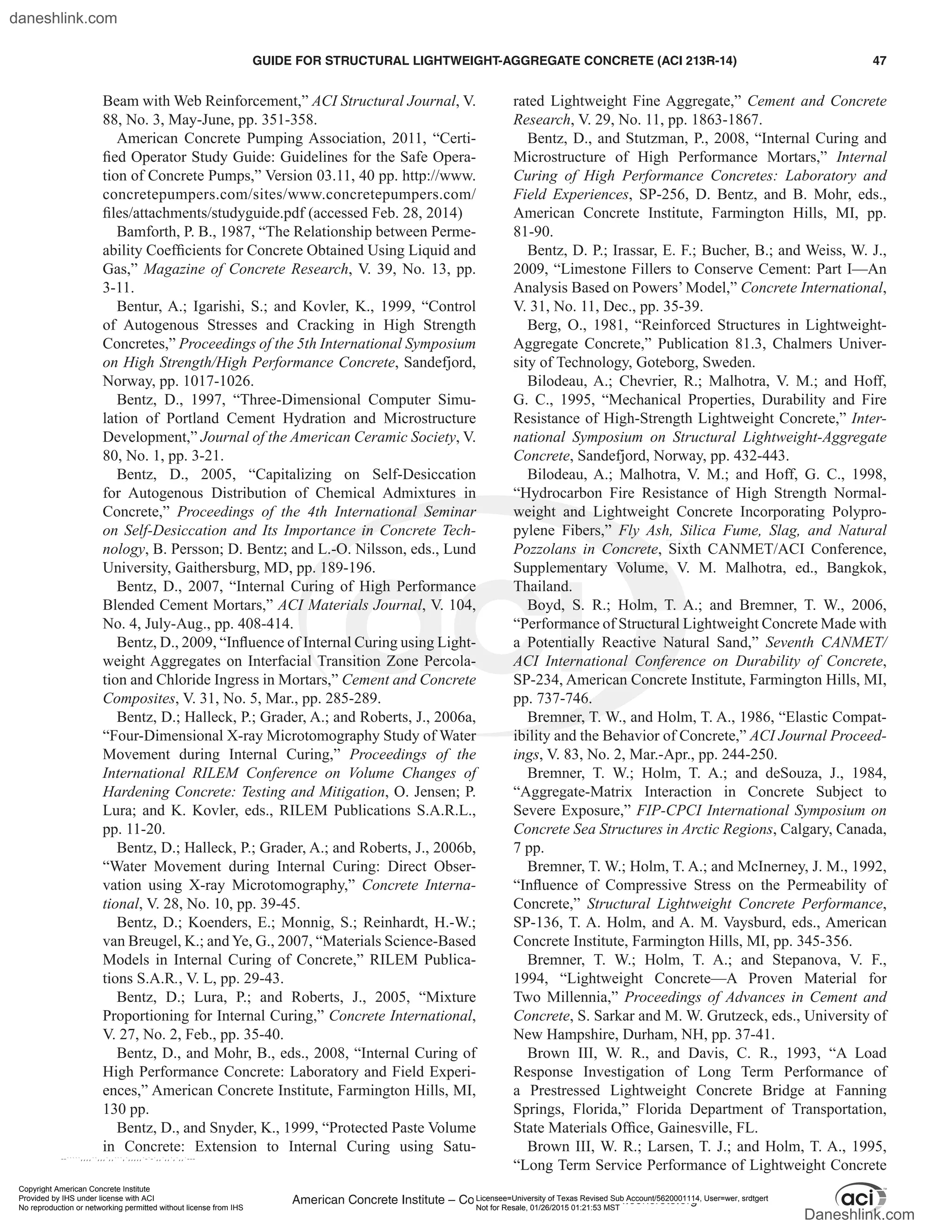 213r 14-guide-for-structural-lightweight-aggregate-concrete | PDF