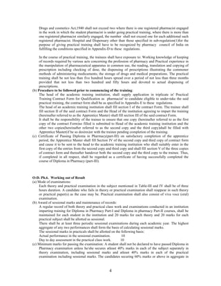 Dpharmacy syllabus second year only bteup | PDF