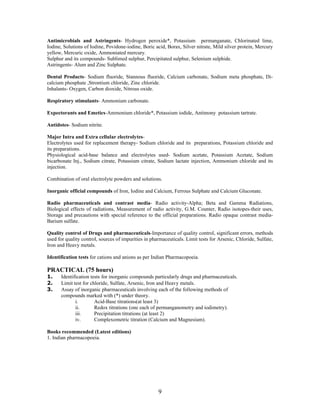 Dpharmacy syllabus second year only bteup | PDF