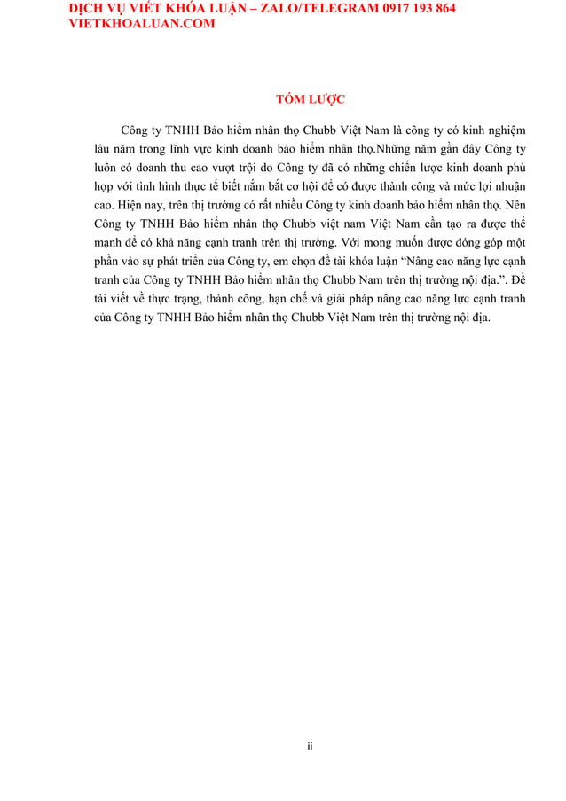 BÀI MẪU Khóa luận nâng cao năng lực cạnh tranh, HAY, 9 ĐIỂM | DOC