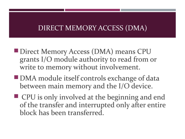 Modes Of Transfer in Input/Output Organization | PPT | Computing | Technology & Computing