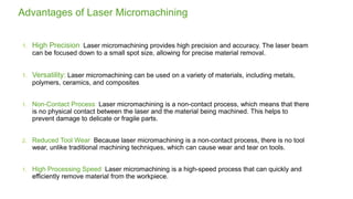 Laser micromachening and applications.pptx
