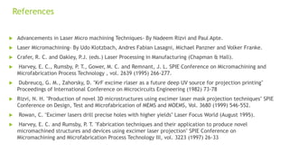 Laser micromachening and applications.pptx