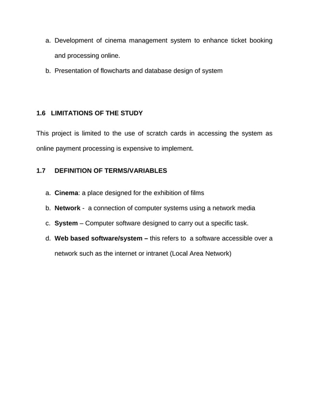 cinema-management-system[1] | PDF | Home Entertainment Systems ...