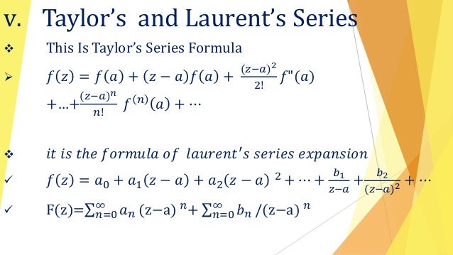 Convergence Of Power Series , Taylor And Laurent Theorems (Without Pr…