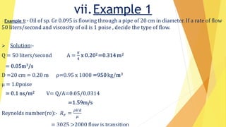 Reynolds Number And Experiment | PPT