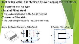 Welded Joint (Theory) | PPT