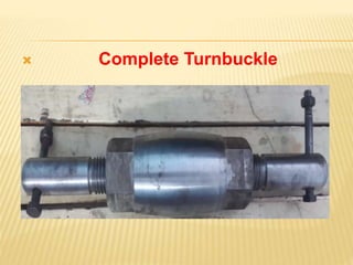 basic concepts of turnbuckle | PPTX