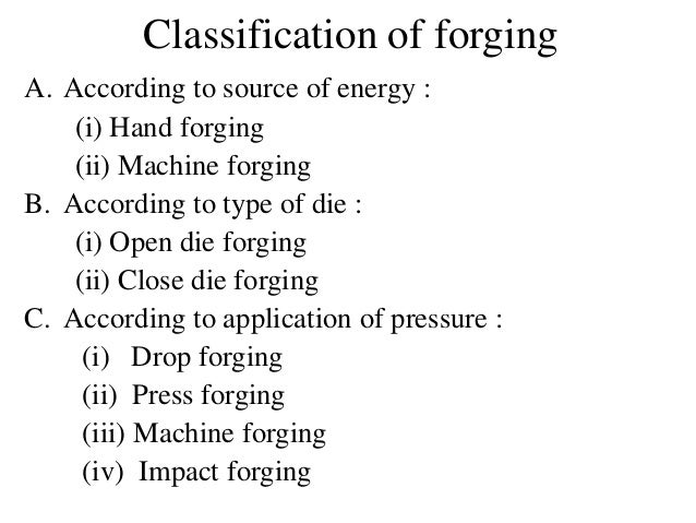 Forging Process