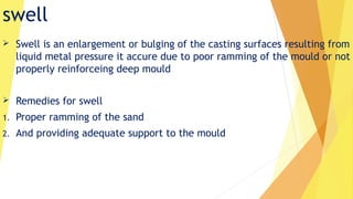 Casting Defects and Manufacturing Processes | PPT