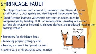 Casting Defects and Manufacturing Processes | PPT