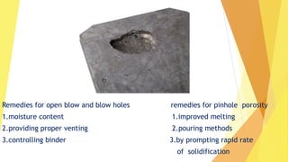 Casting Defects and Manufacturing Processes | PPT