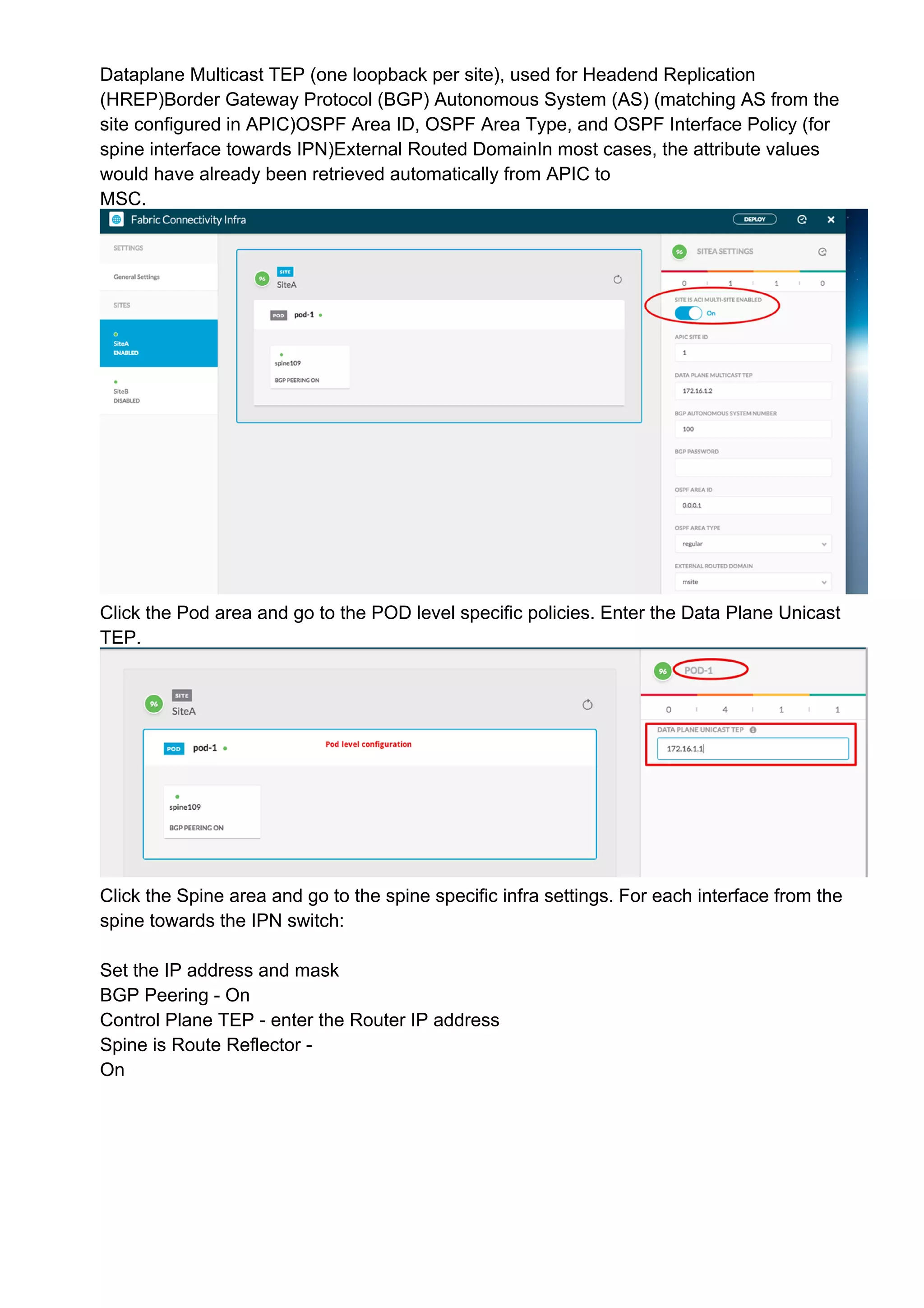 214270 configure-aci-multi-site-deployment | PDF