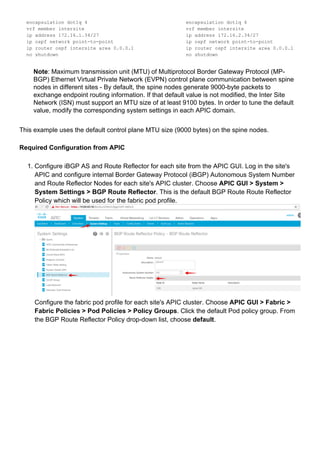 214270 configure-aci-multi-site-deployment | PDF | Computer Networking | Computing