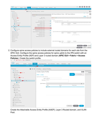 214270 configure-aci-multi-site-deployment | PDF | Computer Networking | Computing