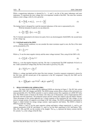 Advanced control strategy of DFIG during symmetrical grid fault | PDF